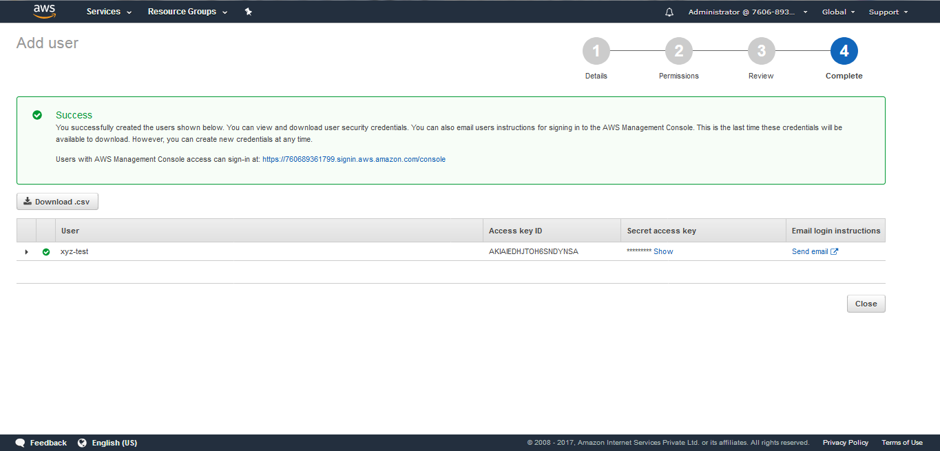 AWS IAM User Creation (A step by step Guide)