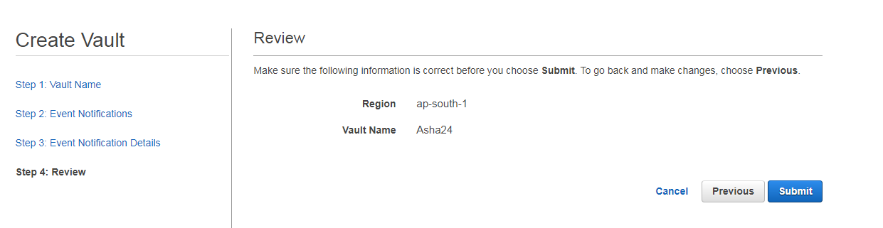 Amazon Glacier Tutorial - Glacier Storage Service - Asha24 Blog